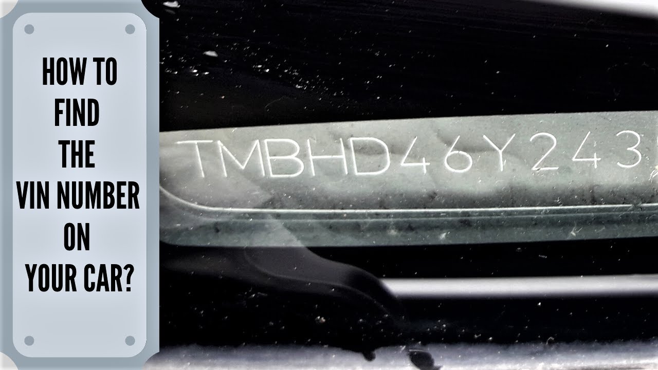 How To Read A Car Vin Number