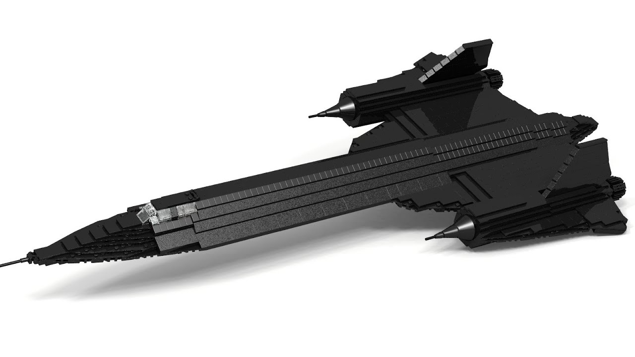 Lego Sr 71 Blackbird Instructions Youtube
