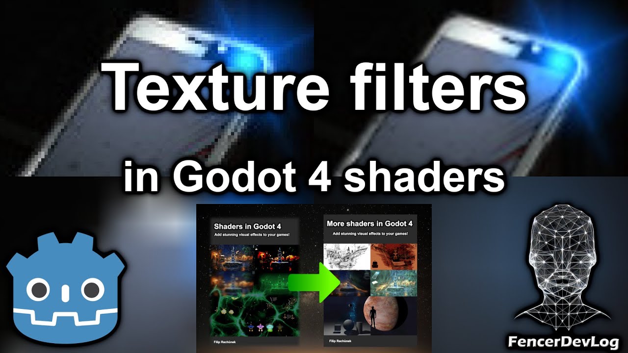 Godot 4 Texture Filters Shader Tutorial Youtube