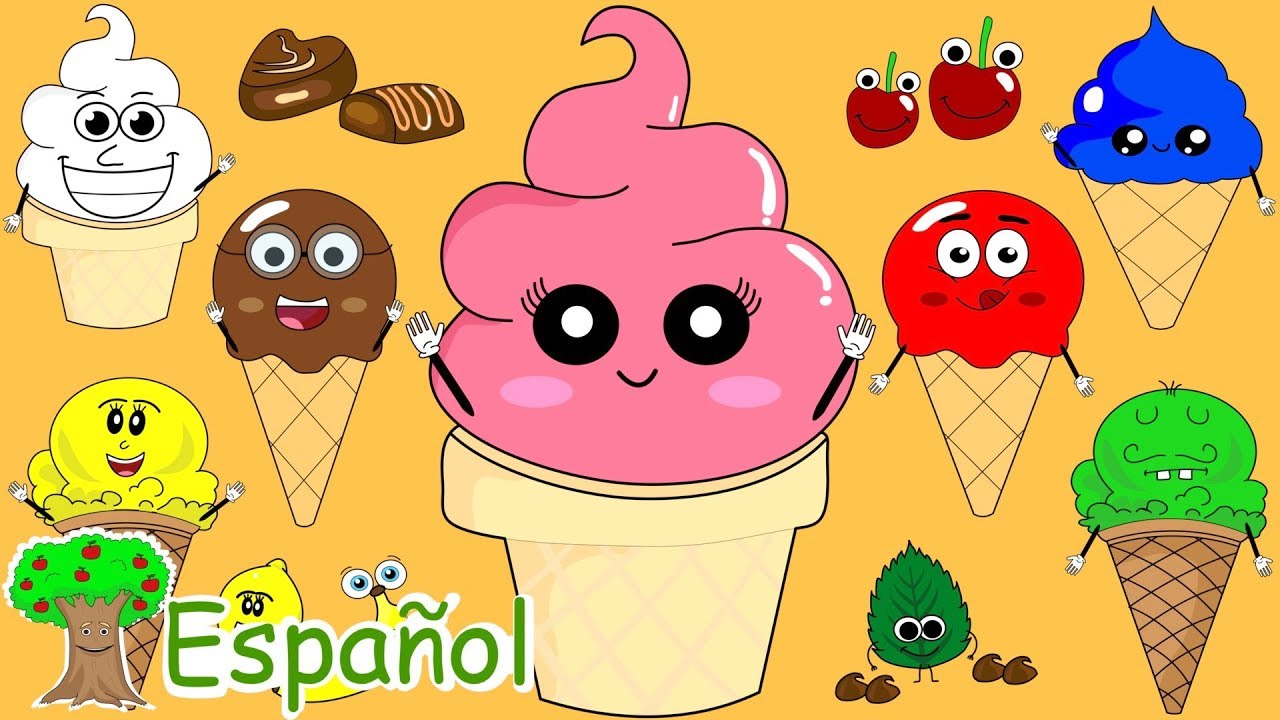 Helados Y Colores Rima Infantil Youtube