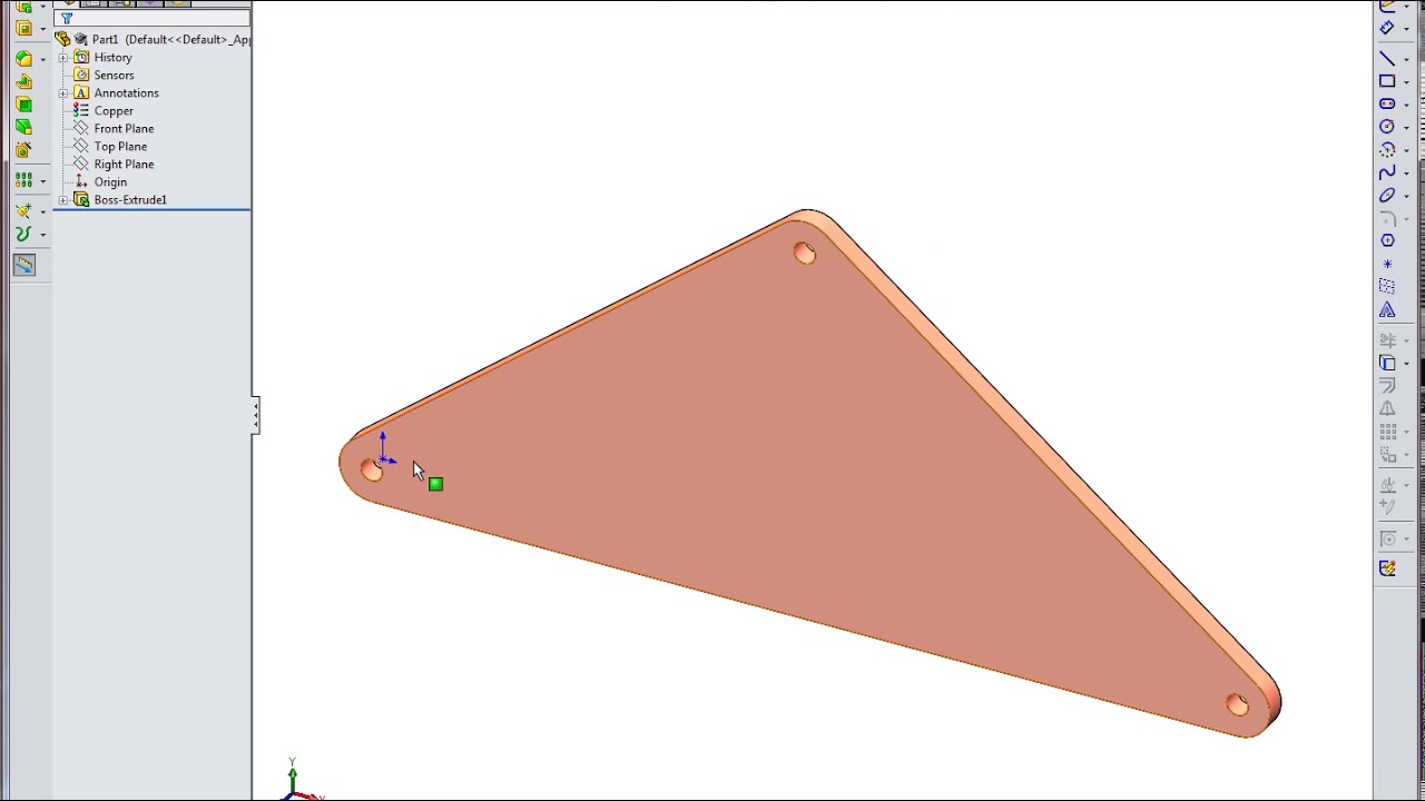 E Rbe 2001 Solidworks Intro Creating A Part Iii Youtube
