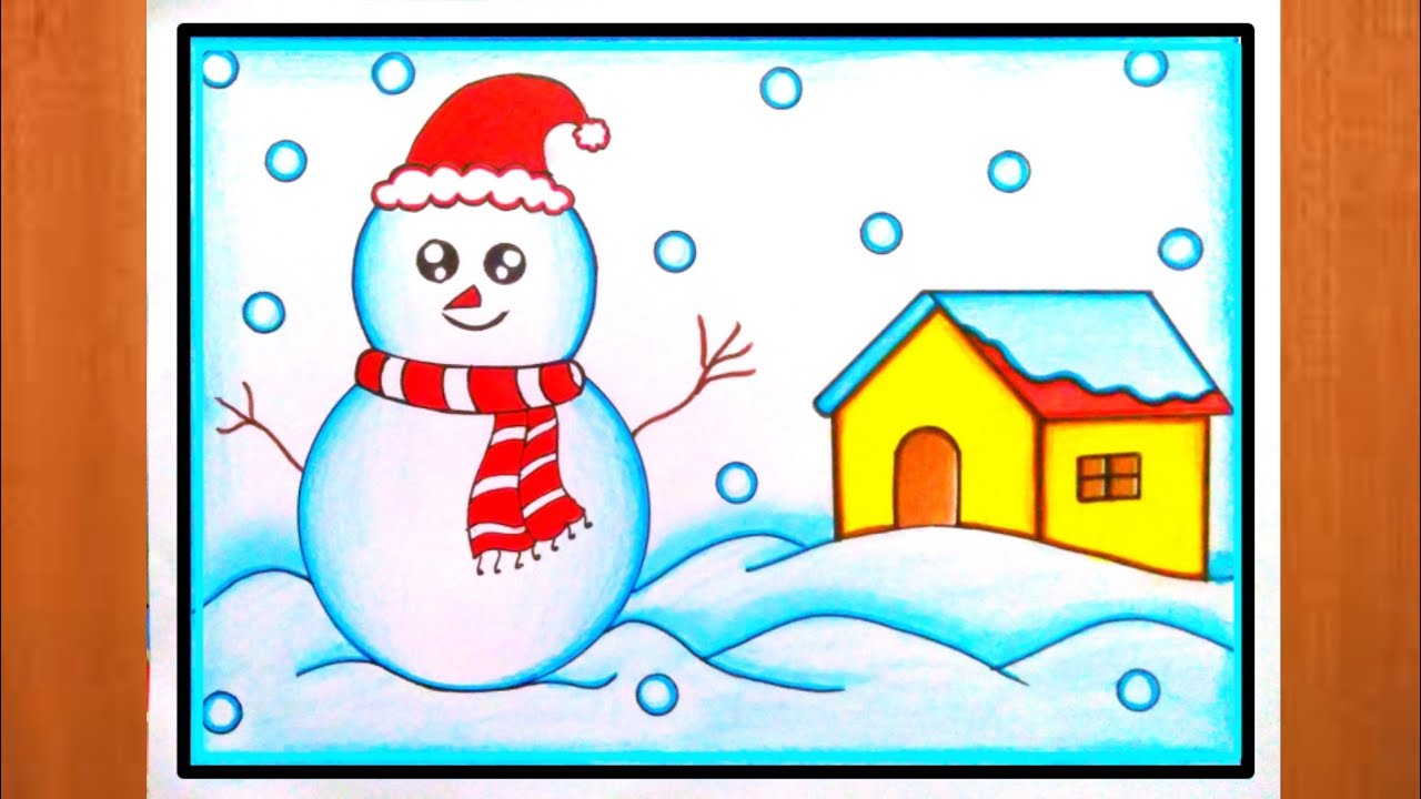 Winter Drawings For Kids