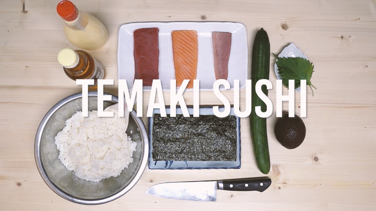 Hokkai Recipe Temaki Sushi Youtube
