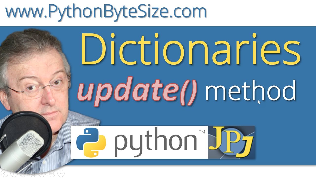 Pythons Dict Class Update Method Youtube
