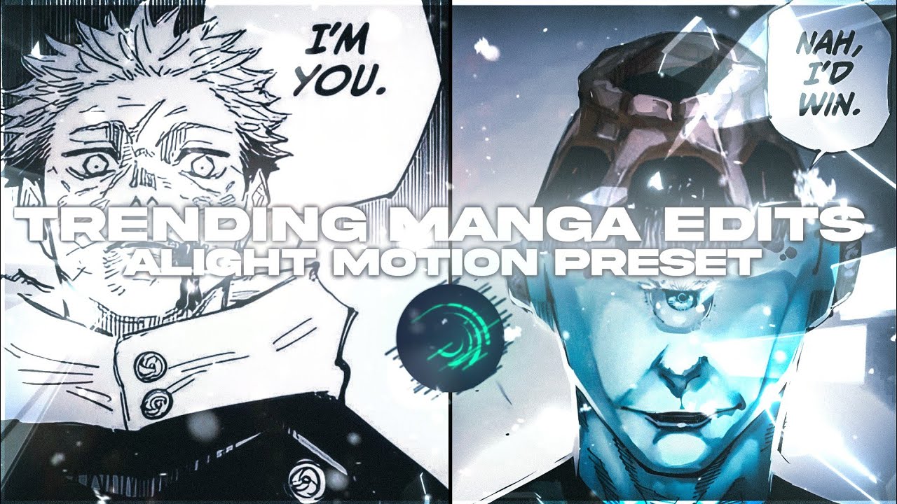 Manga Edit Presets Alight Motion Xml Youtube