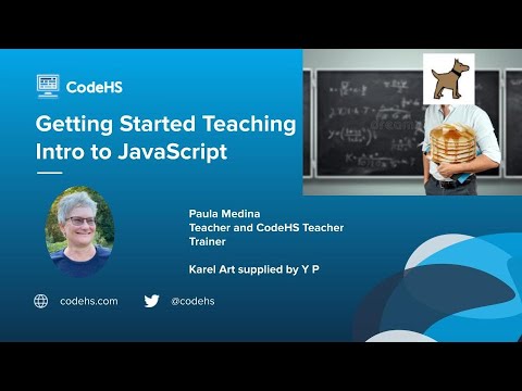 Getting Started Teaching Javascript Teacher Trainer Paula Medina
