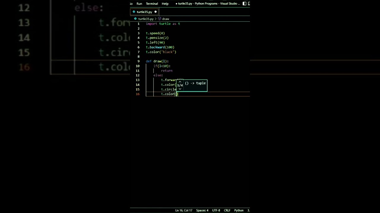 Python Drawing Program Shorts Subscribe Youtube