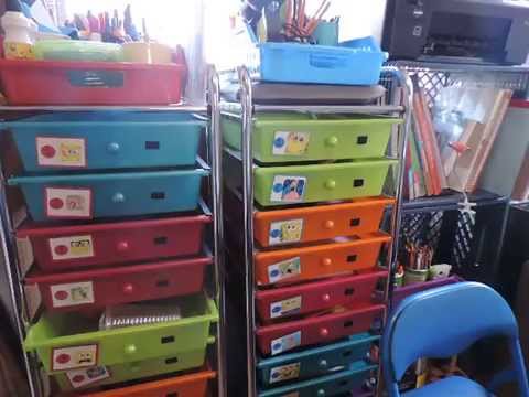 What S In Our Homeschool Workbox Preschool 06 08 15 Youtube