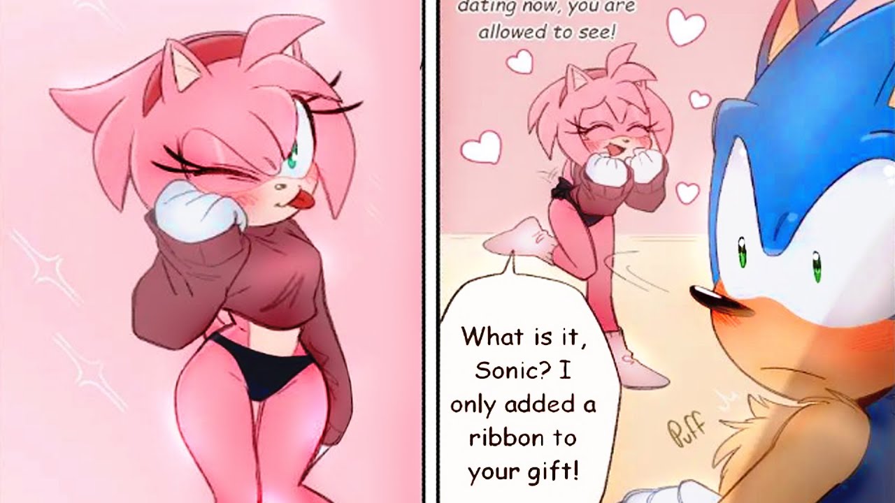 Relationship Firsts Sonic X Amy Sonamy Comic Dub Compilation Youtube