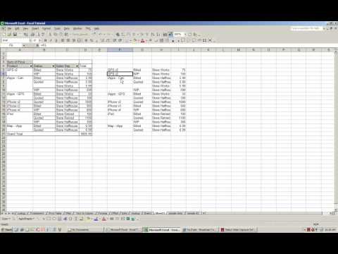 Microsoft Excel: Microsoft Excel
