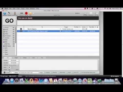 Qlab Tutorial Audio Cues Part 1 Youtube