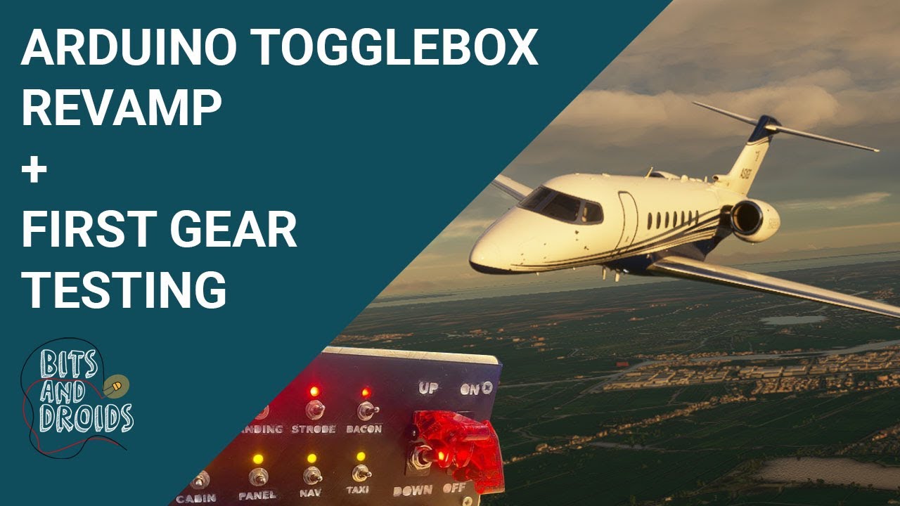 Arduino Toggle Box Revamp And The First Landinggear Test Youtube