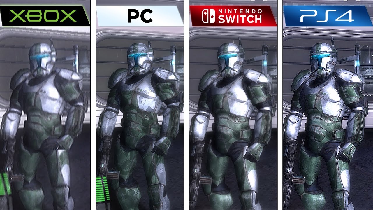Star Wars Republic Commando 2005 Xbox Vs Pc Vs Switch Vs Ps4 Full
