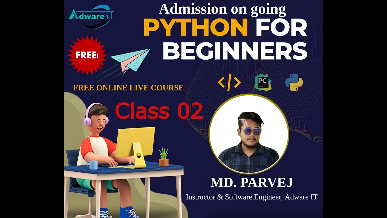 Python For Beginners In Bangla Class 02 Adware It Youtube