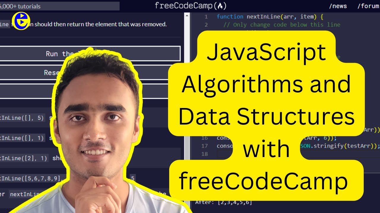 Javascript Algorithms And Data Structures Projects With Freecodecamp