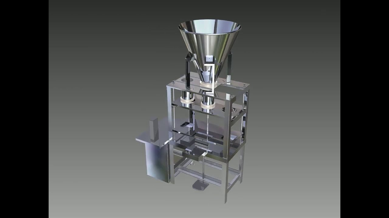Simulación Máquina Dosificadora Empacadora De Café Youtube