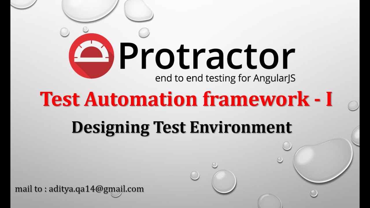 Protractor Framework Setup At Bradley Guidry Blog
