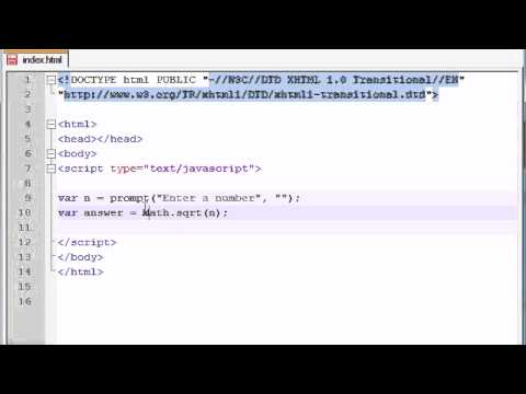 Beginner Javascript Tutorial 36 Math Objects Youtube