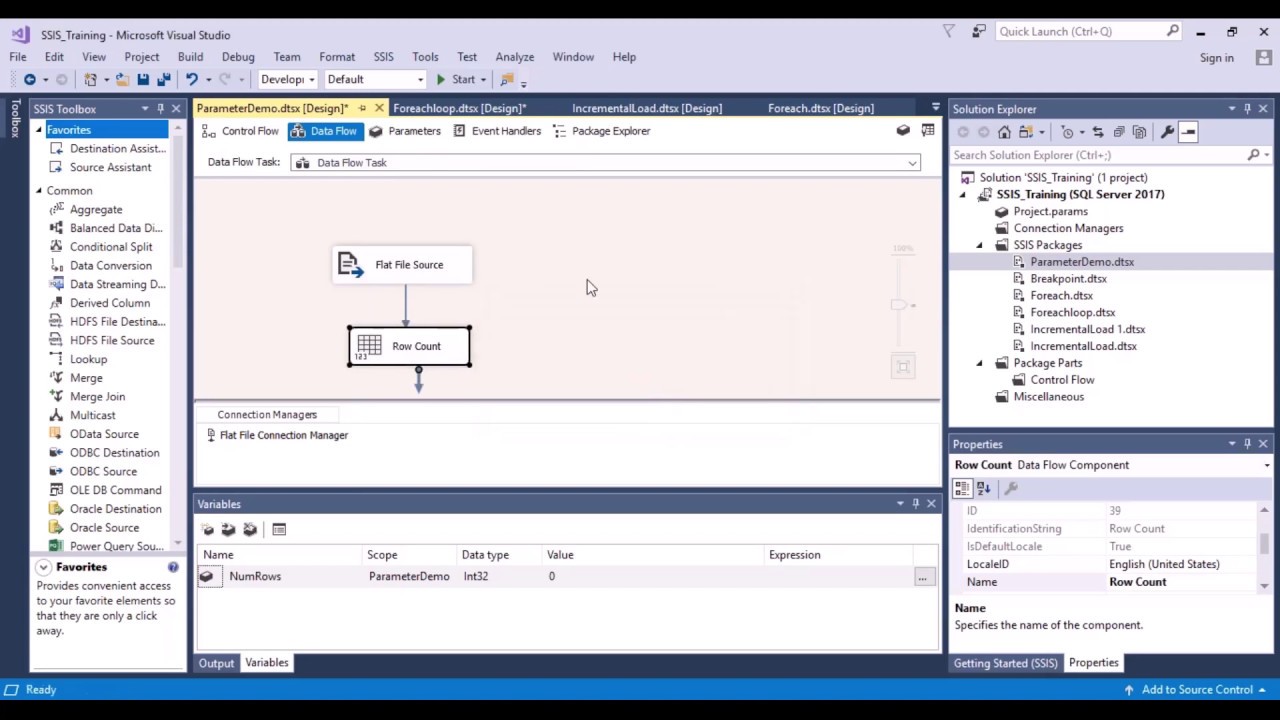 Ssis Deployment And Execution Parameters Environment Youtube