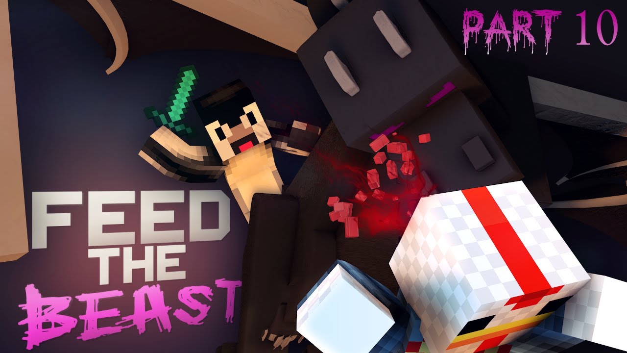 Feed The Beast Part 10 Twilight Forest Labyrinth Youtube