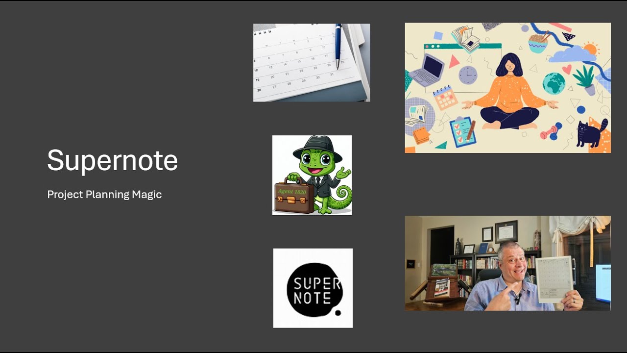 Supernote Project Planning Magic Youtube