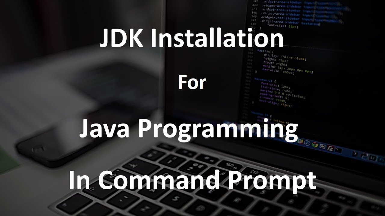 How To Run Java Program In Command Prompt Jdk Installation Youtube