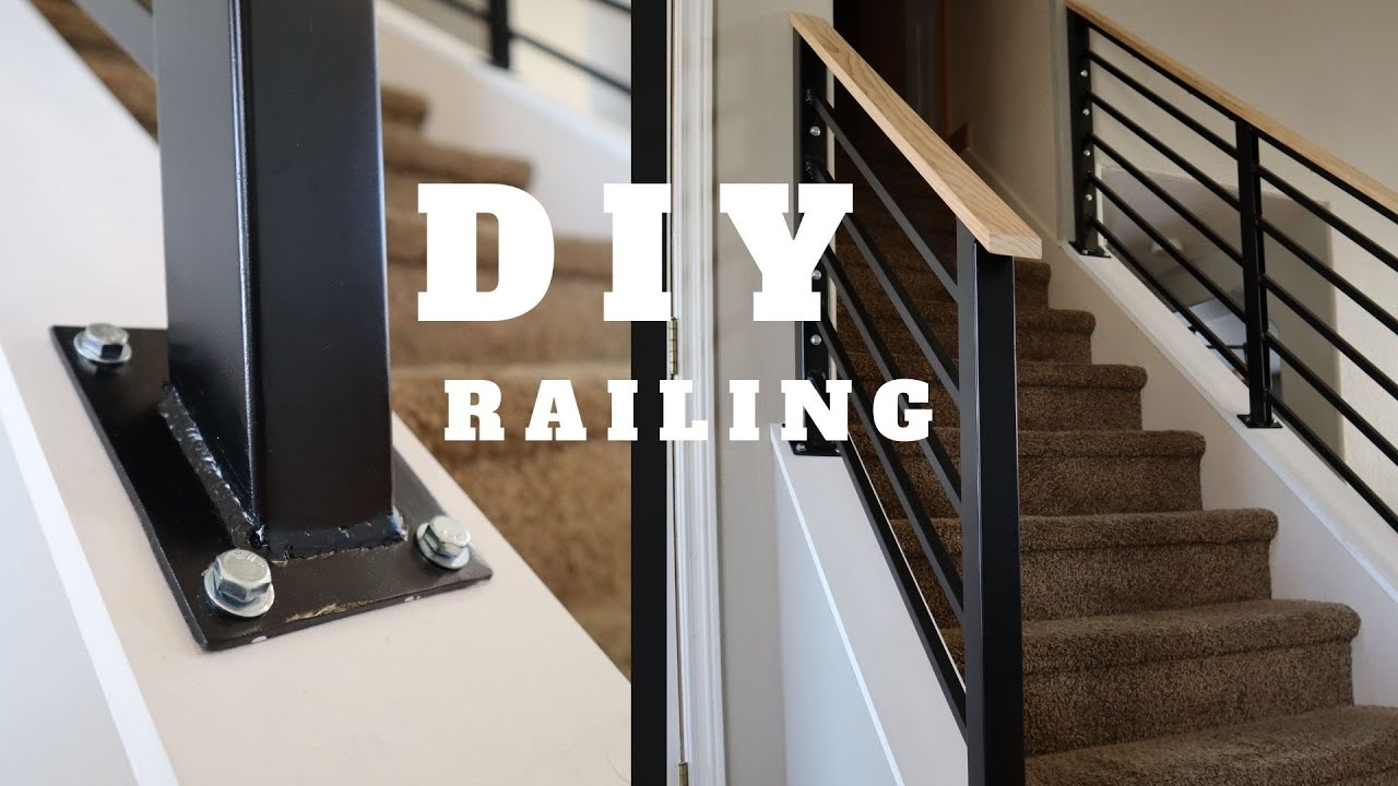 Diy Staircase Railing Installation