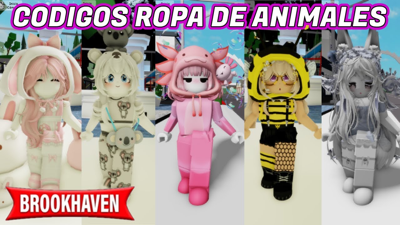 Cгіdigos Para Ropa Animales Gratis En Brookhaven рџџў Rp Roblox Roblox