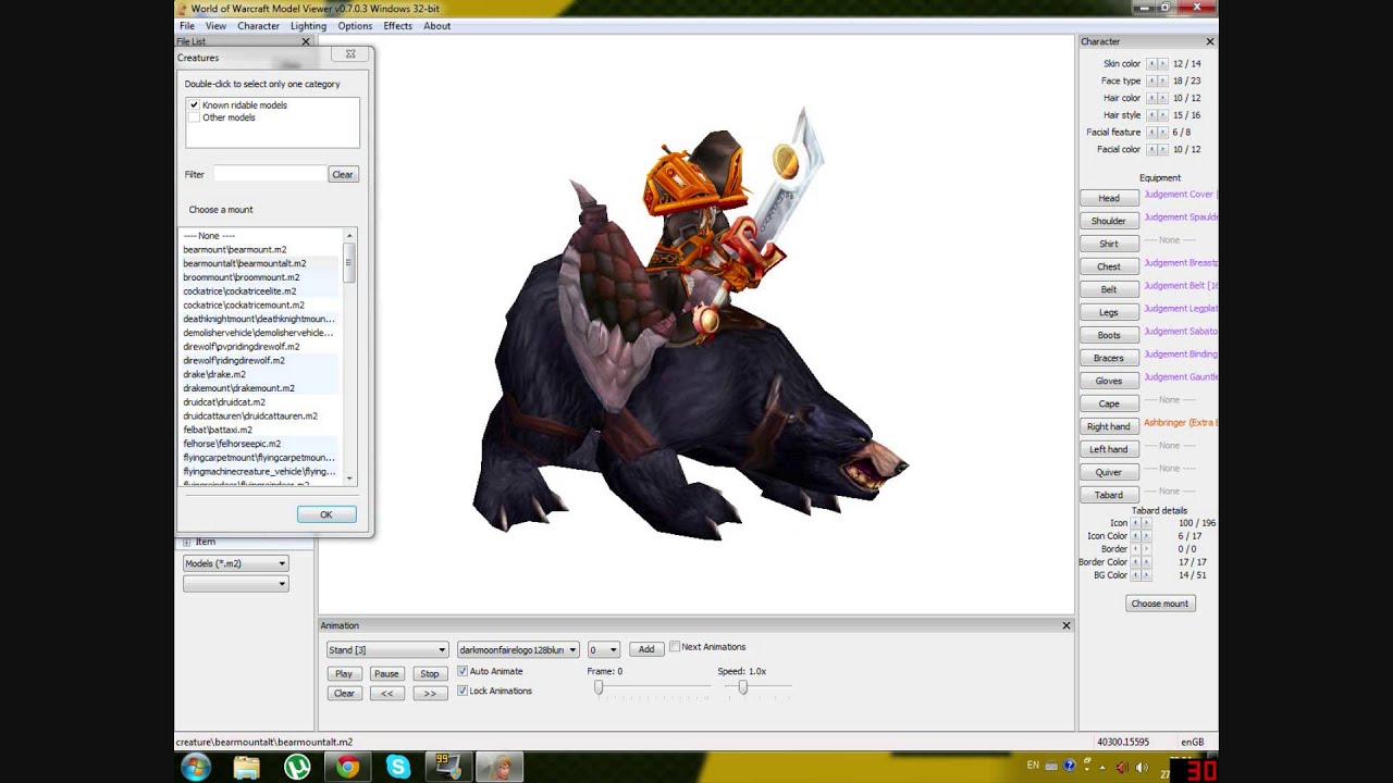 Wow Model Viewer Tutorial Youtube