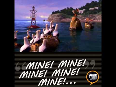 Finding Nemo Mine Mine Mine Mine Youtube