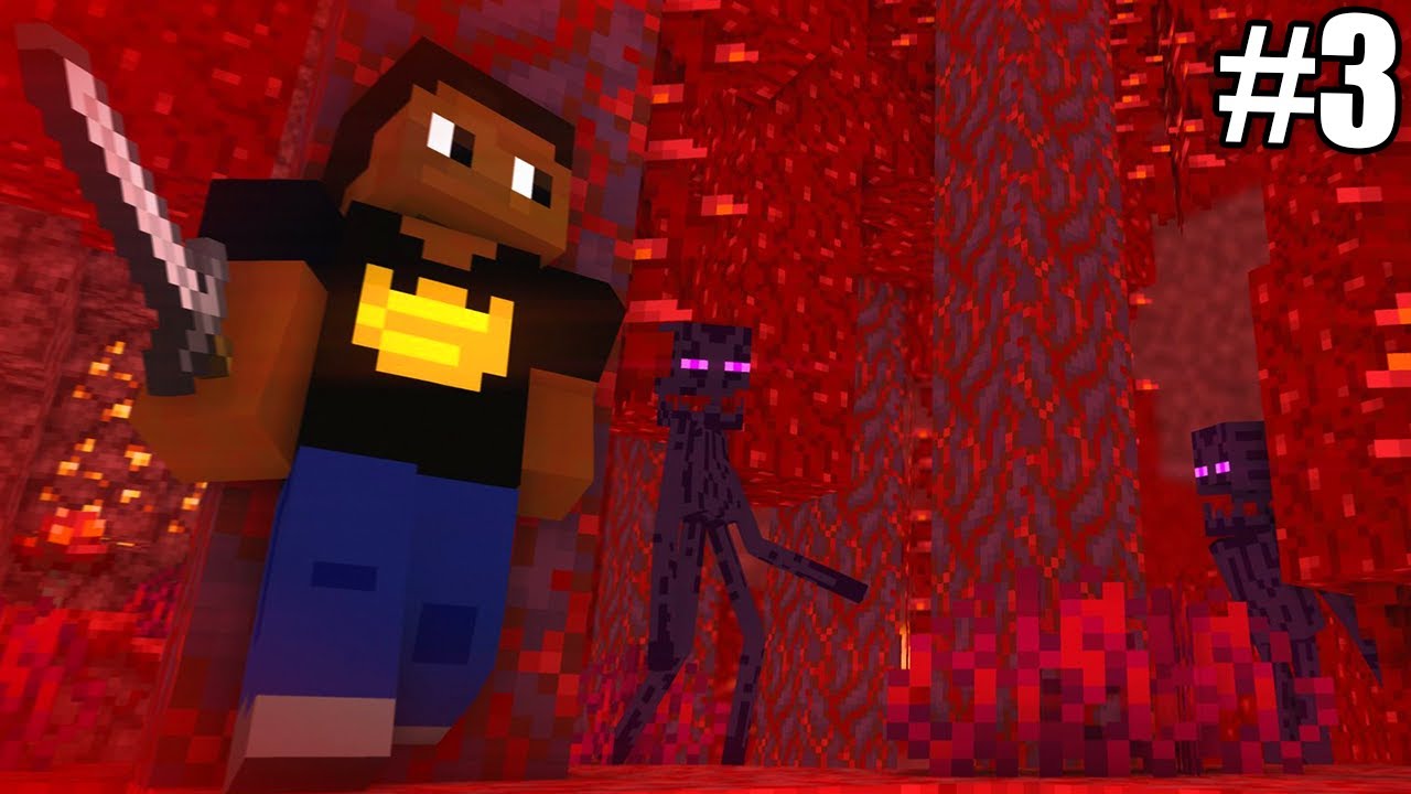 Exploring The Nether Minecraft 3 Youtube