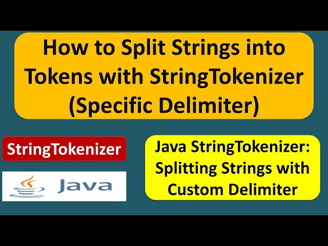 Java Stringtokenizer And String Split Example Split By Top 50 Top 50