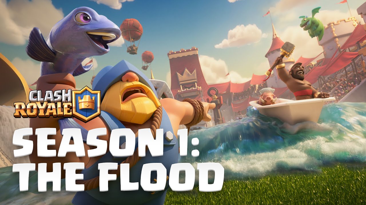 Clash Royale Season 1 The Flood New Update Reveal Final Balance