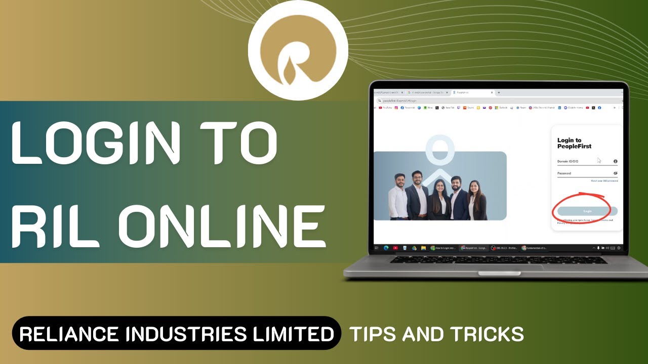 How To Login Into Ril Reliance Industries Limited Employee Portal
