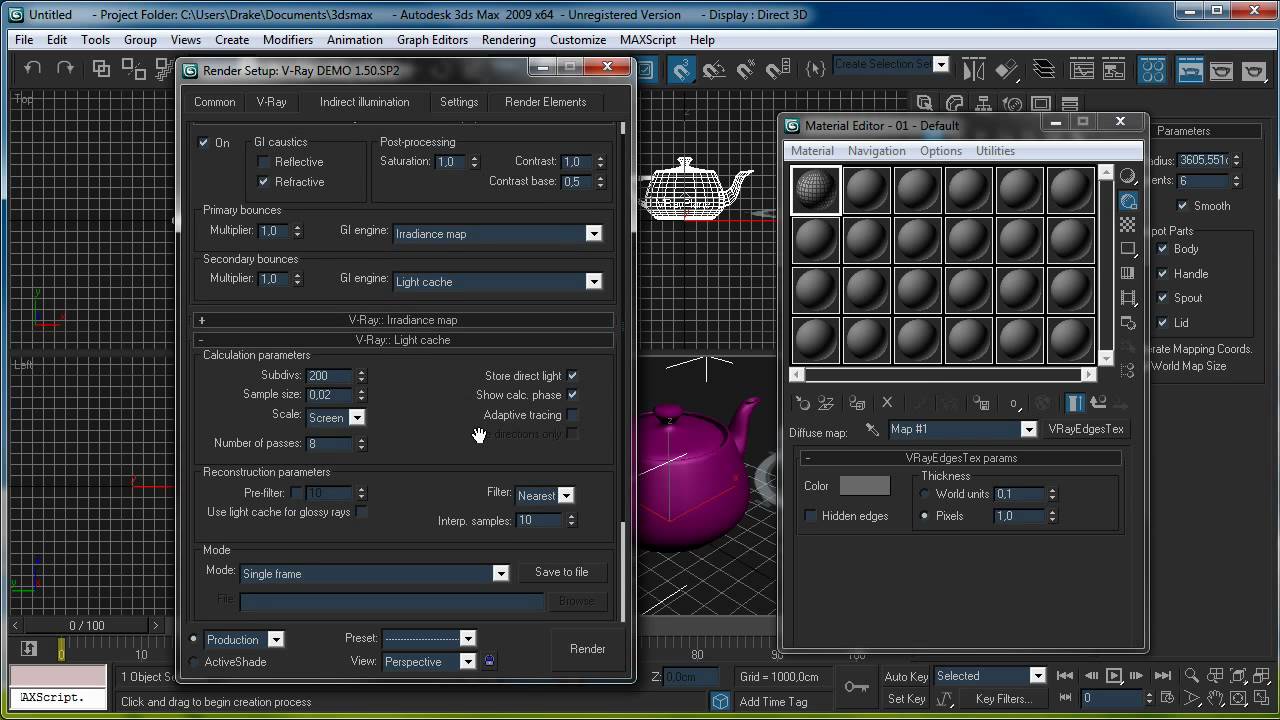 Vray 3ds Max Render Tutorial Boohalf