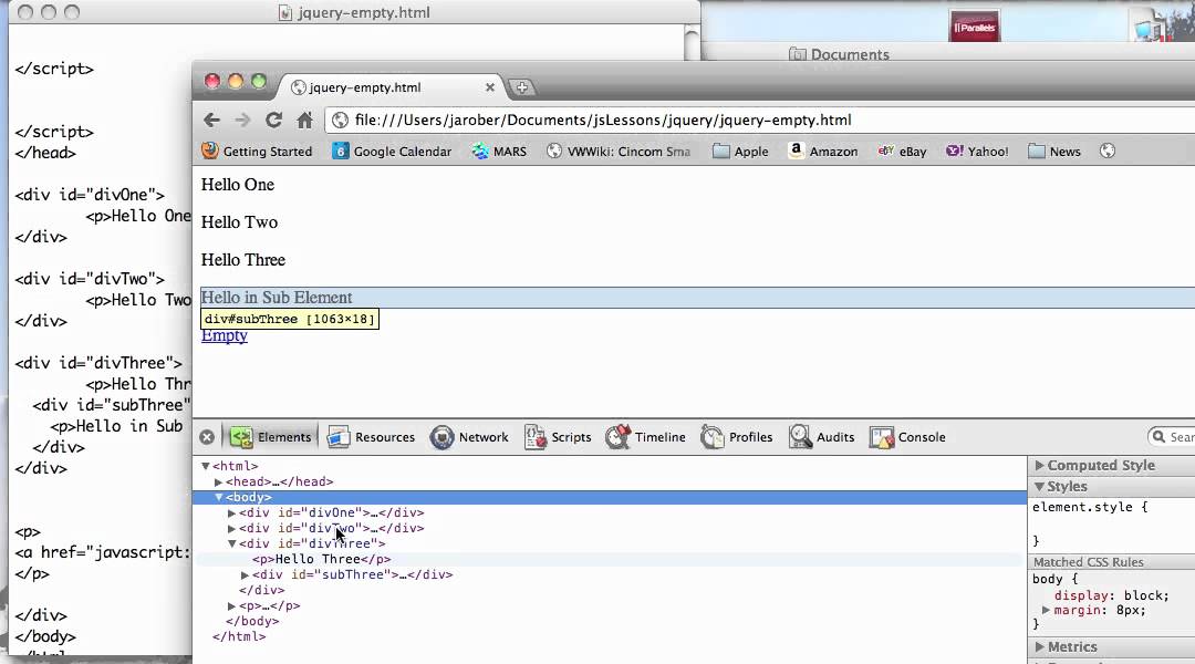 Js 4u 84 The Empty Function Youtube