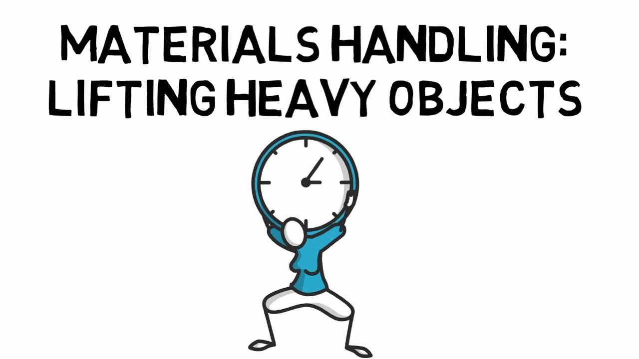 Materials Handling Lifting Heavy Objects Youtube