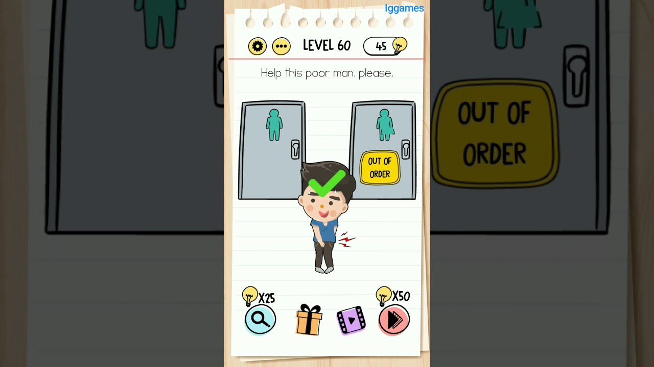 Brain Test Level 1 200 Walkthrough Youtube