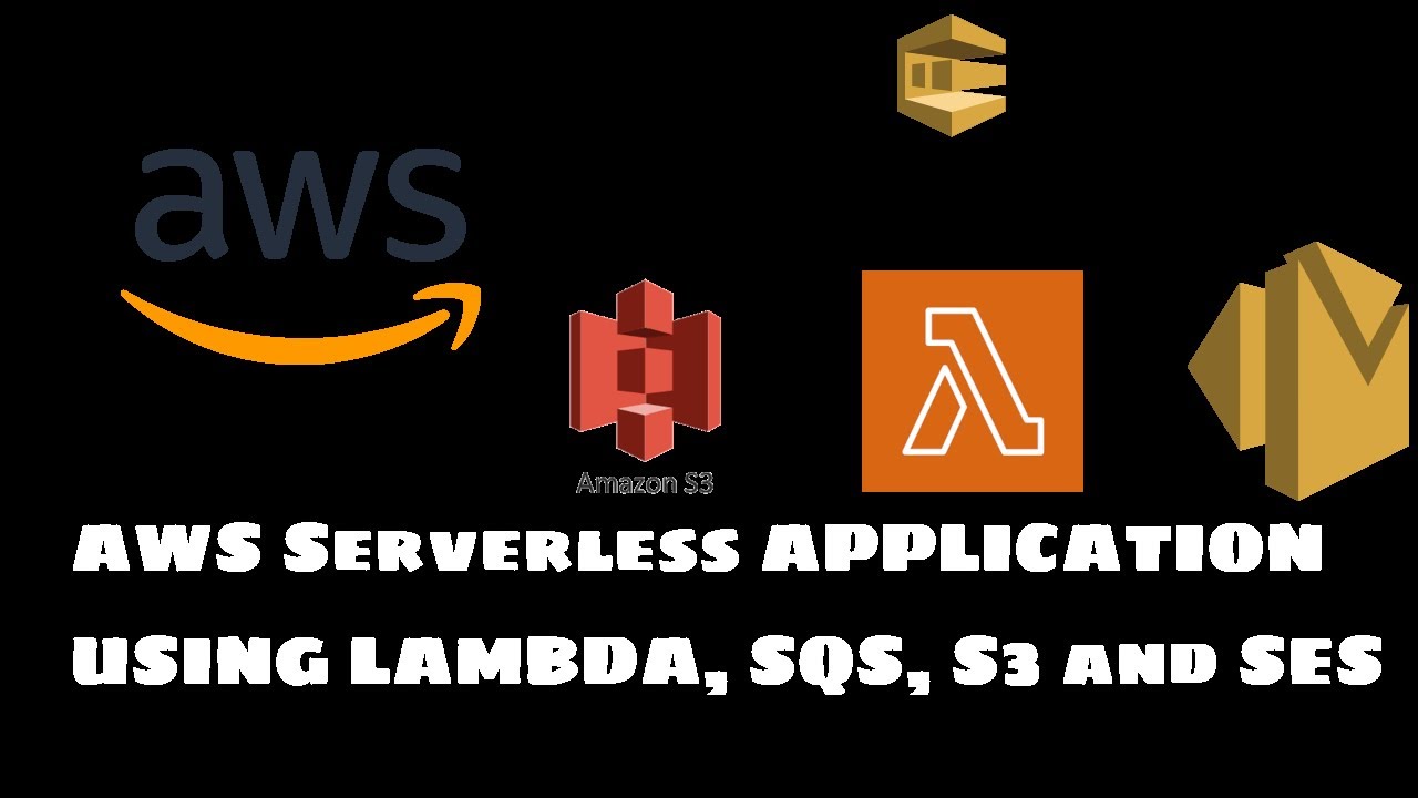 Aws Serverless Application Using Lambda Sqs S3 And Ses Youtube