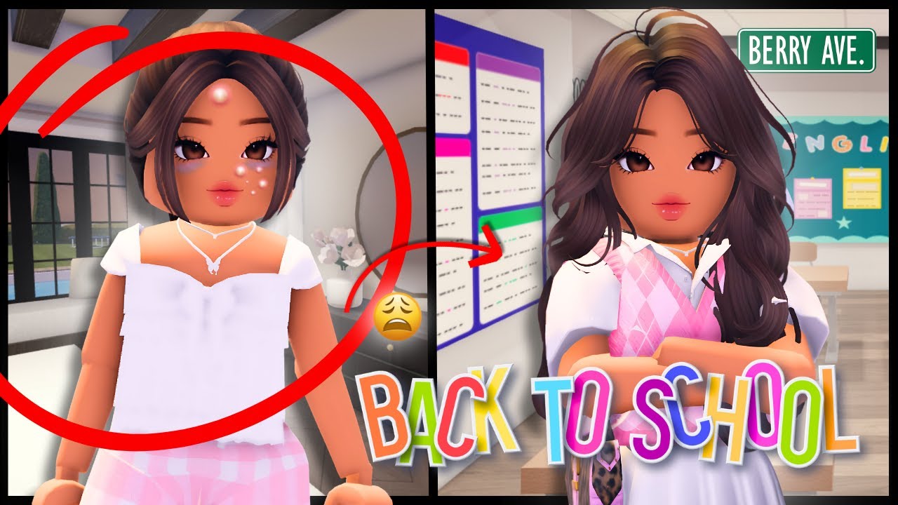 Grwm For My First Day Of School рџ љрџ Voiced Berry Avenue Roleplay
