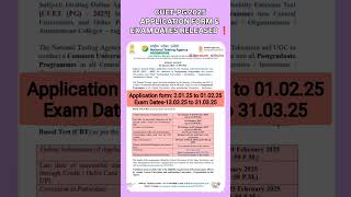 Cuet Pg Registration 2025 Cuet Pg Exam Date 2025 Cuet 2025 Cuet Pg