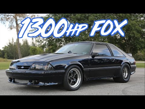 1300hp Fox Body Mustang Cleanest We Ve Ever Seen Youtube