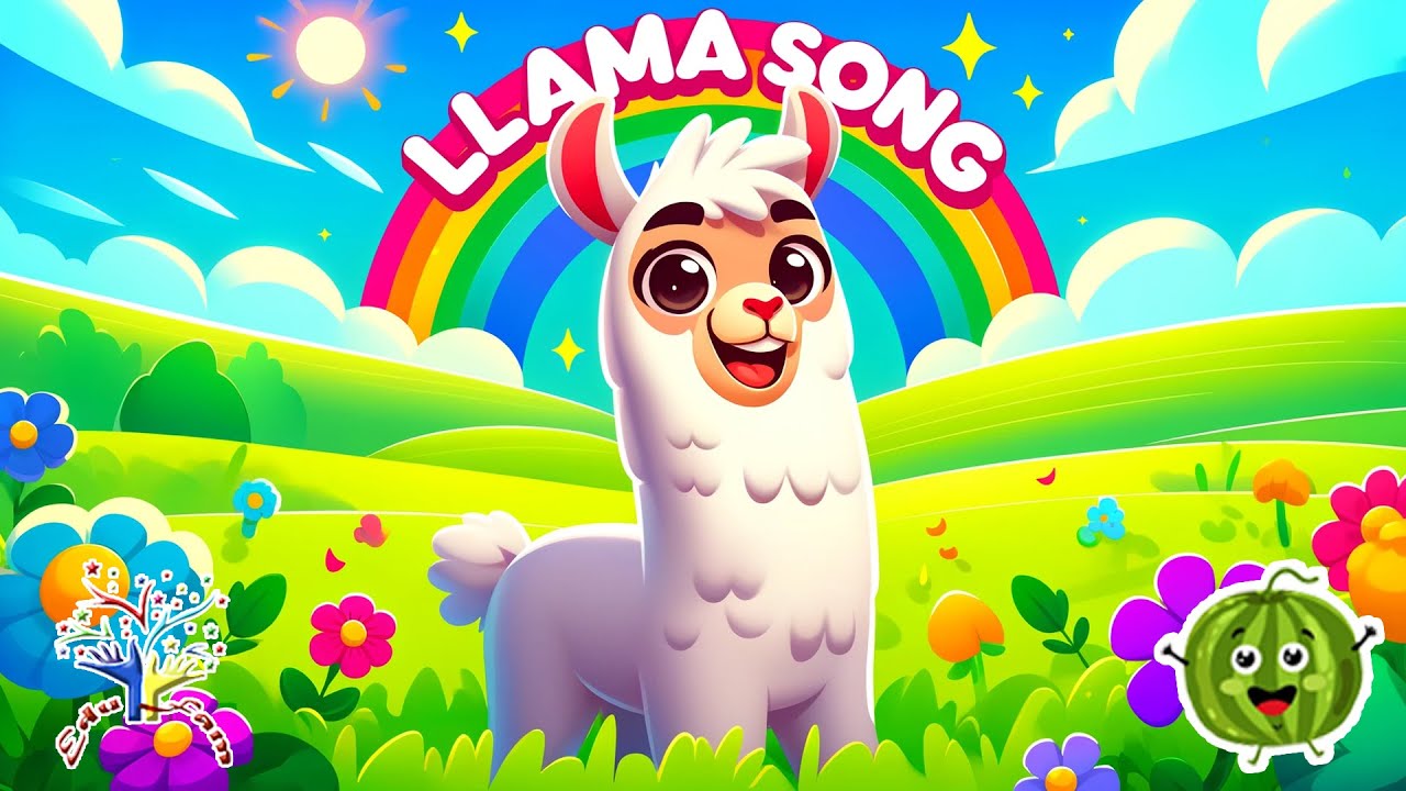 The Animal Song Llama The Animal Llama Song Edufam Nursery