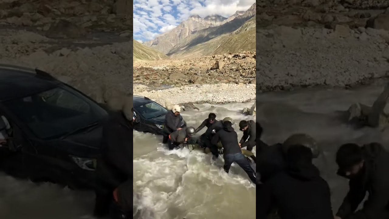 Spiti Water Crossing Youtube