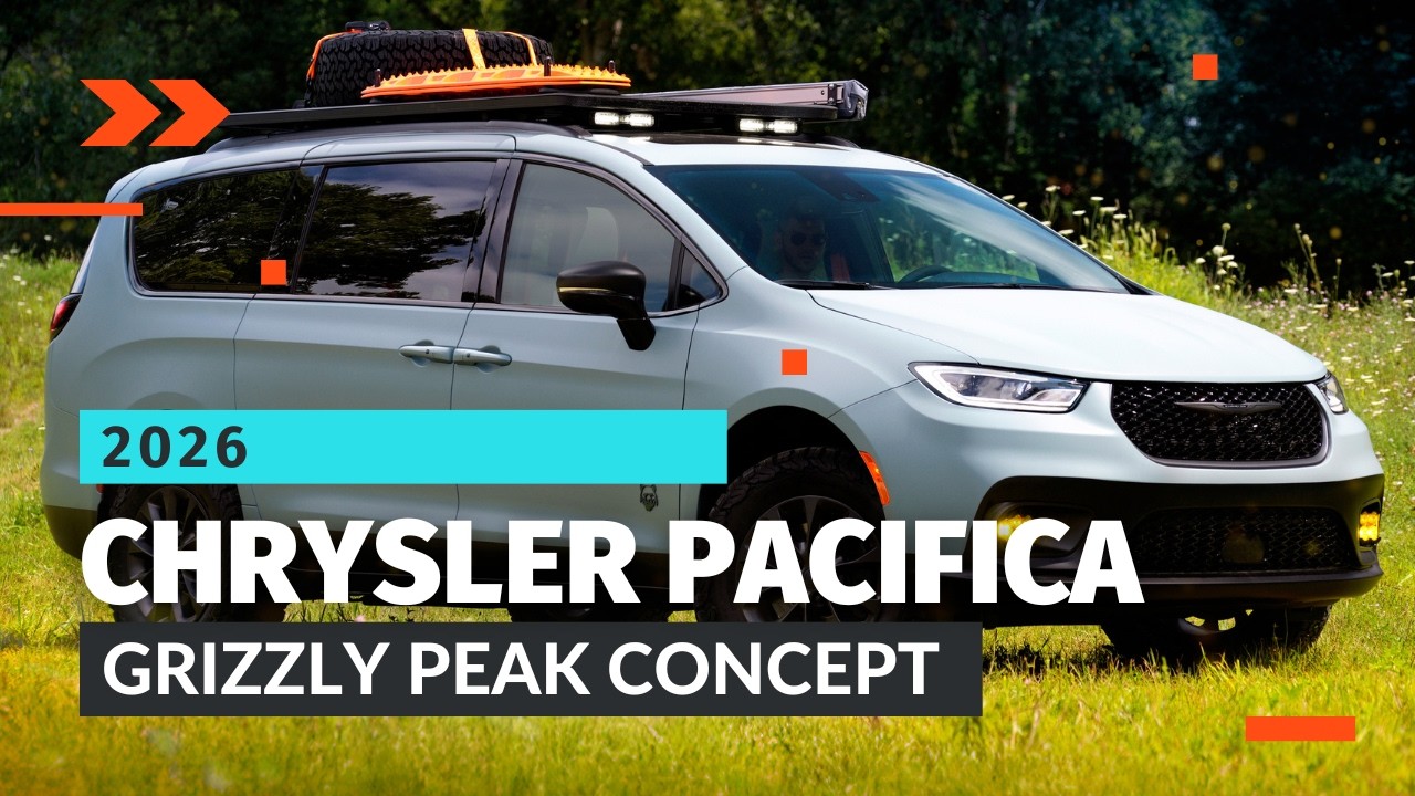 2025 Chrysler Pacifica Grizzly Peak Ultimate Off Road Van Youtube
