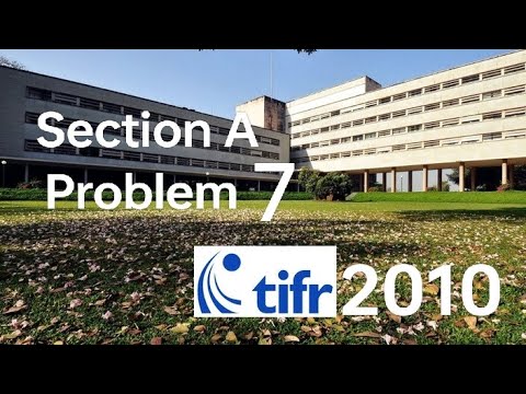 Tifr Gs Physics 2010 Problem 7 Youtube