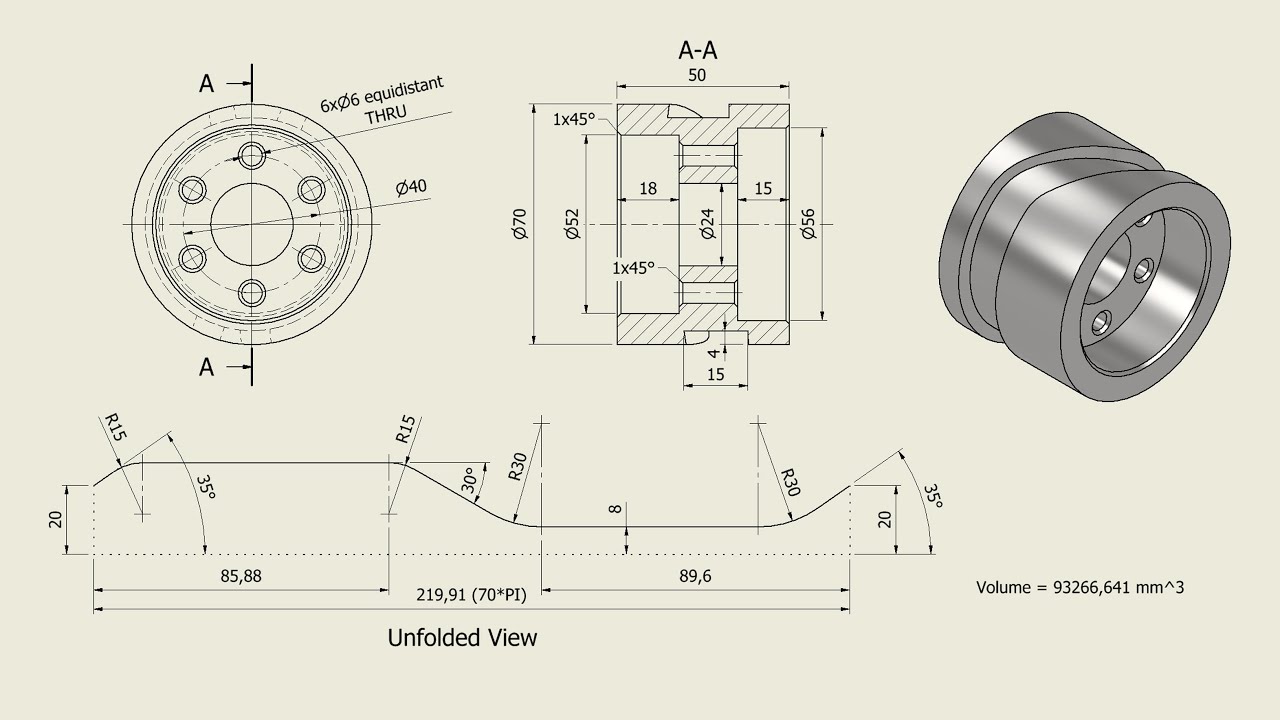 Tutorial Inventor 276 Cylindrical Cam Youtube