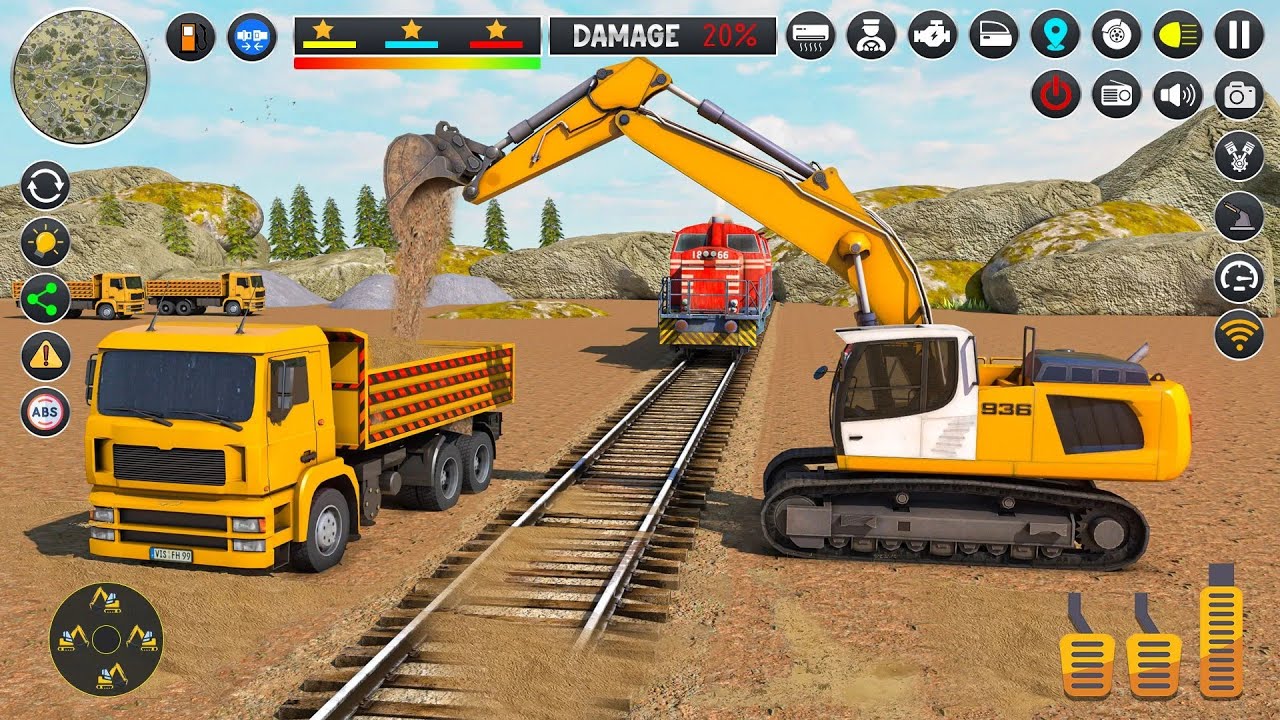 Railroad Tunnel Train Construction Simulator Tunnel Construction