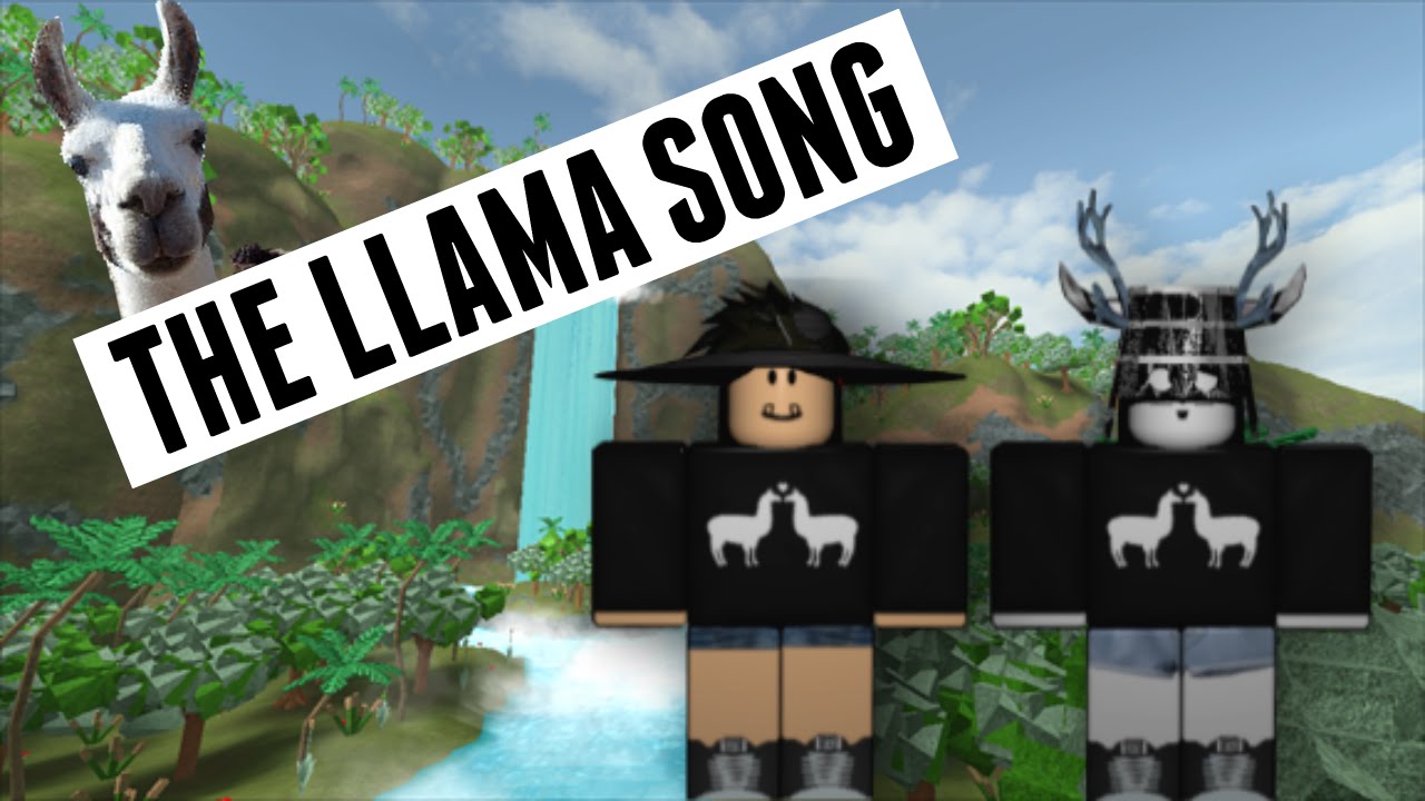 Twaimz Llama Song Roblox Music Video Youtube