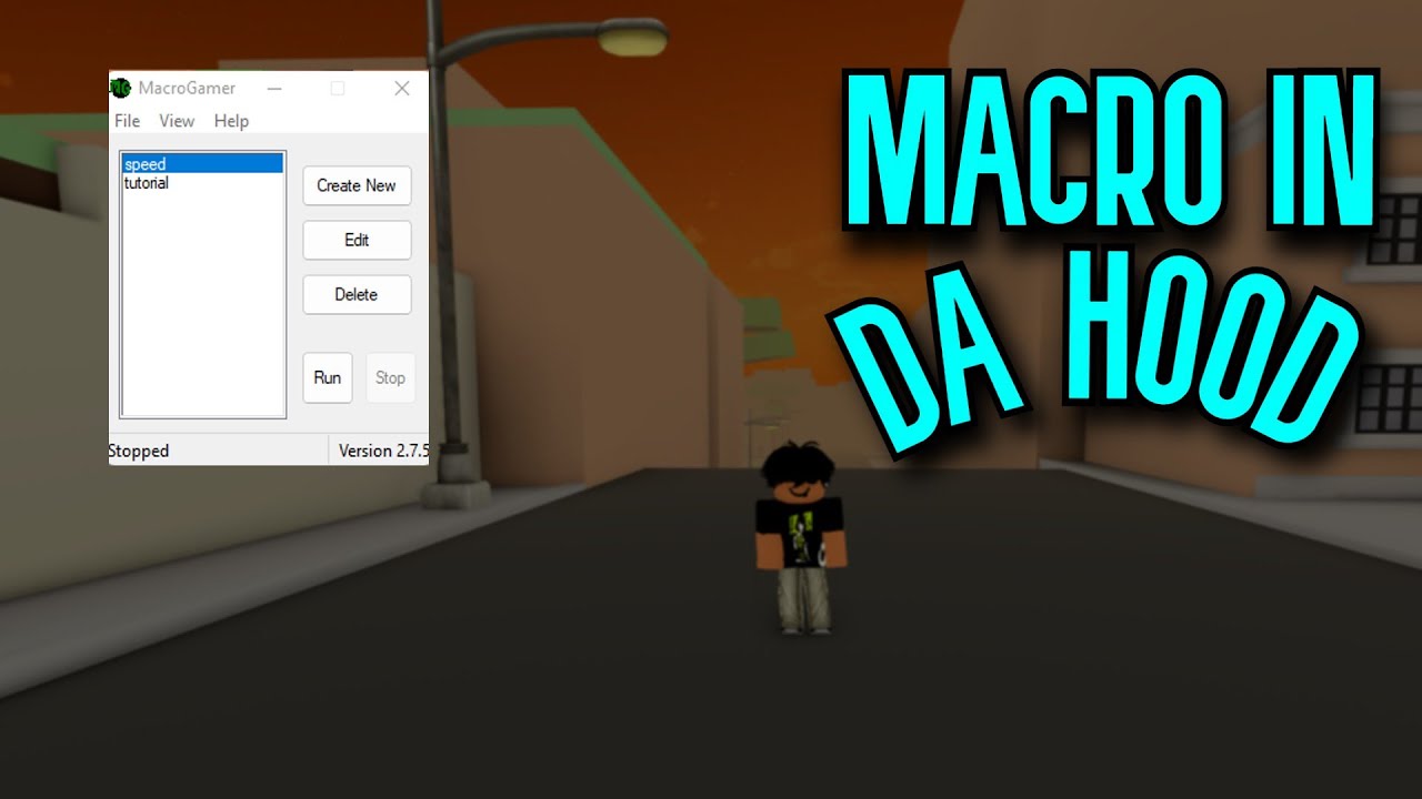 How To Macro In Da Hood Roblox Macrogamer Roblox 2022 Youtube